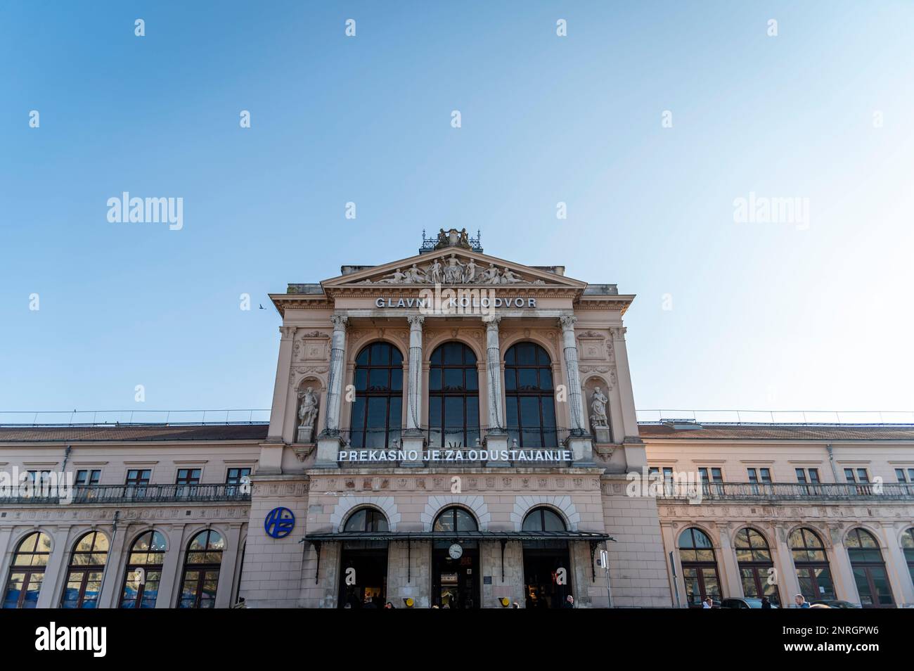 Glavni Kolodvor, Zagreb, Croatia Stock Photo - Alamy