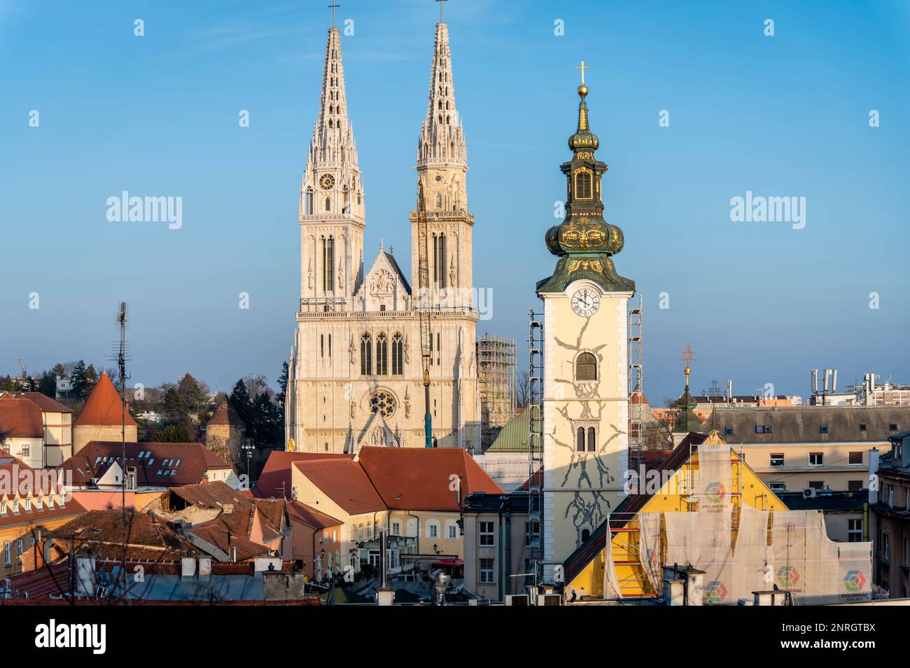 Zagreb Cathedral, Zagreb,, Croatia Stock Photo - Alamy