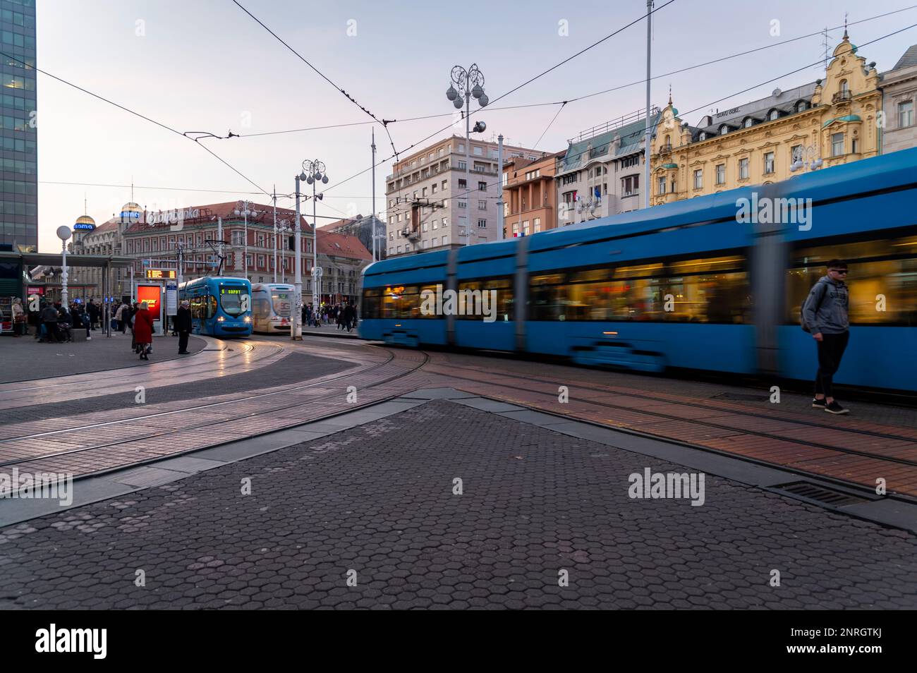 Zagreb trams hi-res stock photography and images - Alamy