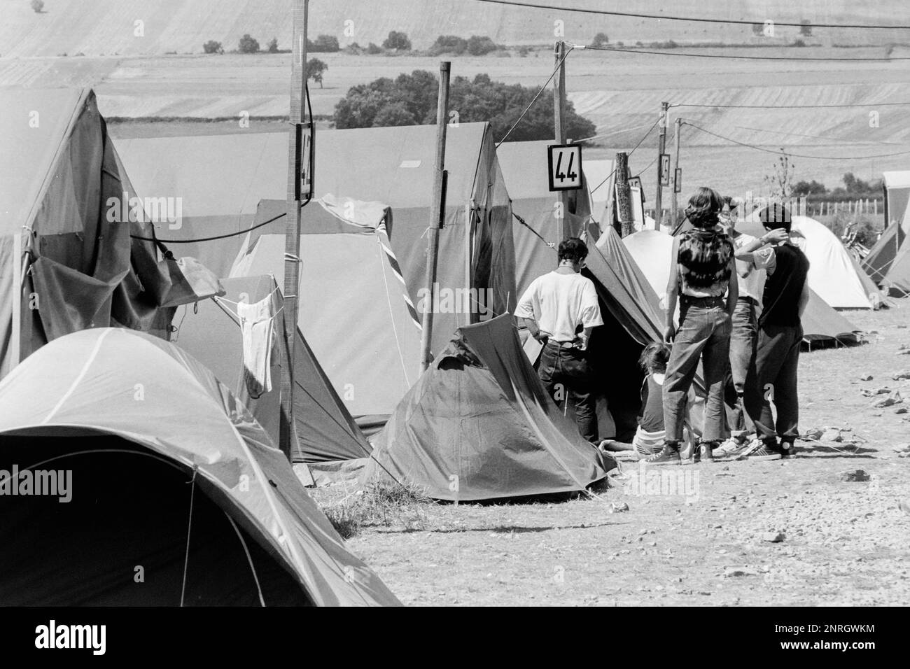 Archives 90ies: Taizé ecumenical community, Taizé, Saône-et-Loire ...