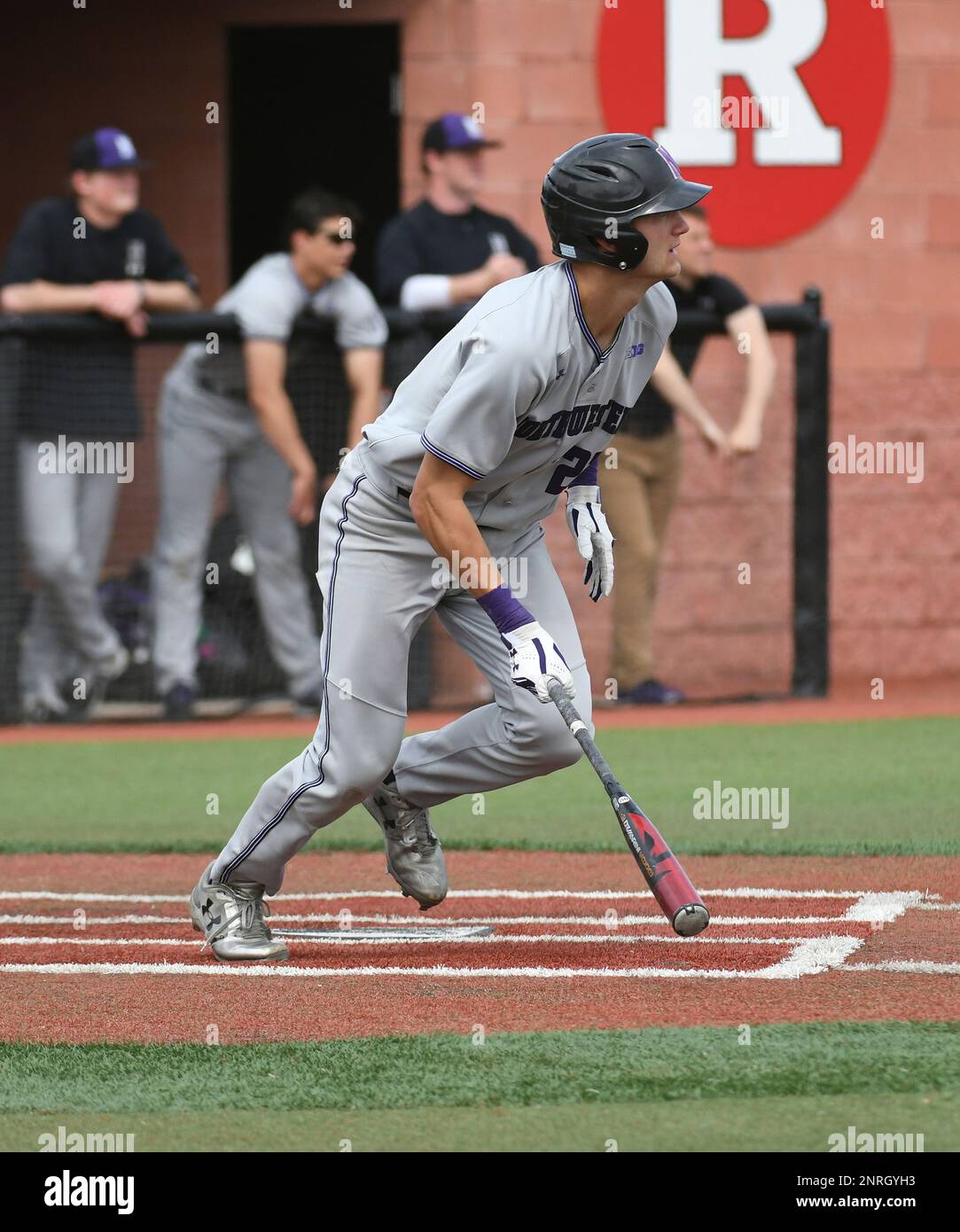Northwestern University Wildcats catcher Michael Trautwein (23) during ...