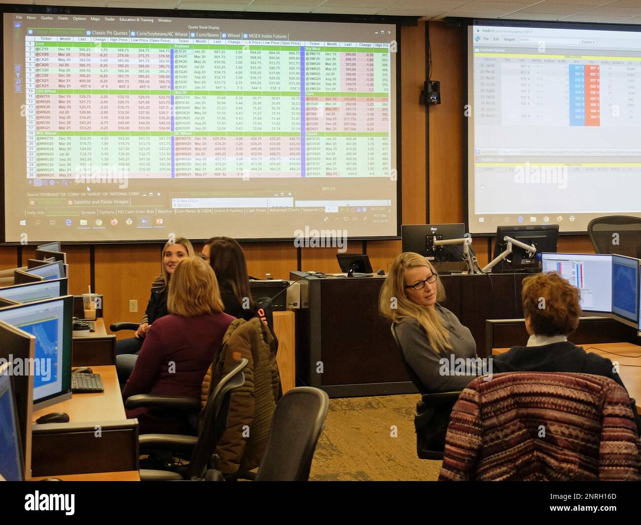 Women involved in agriculture learn about buying and selling farm ...