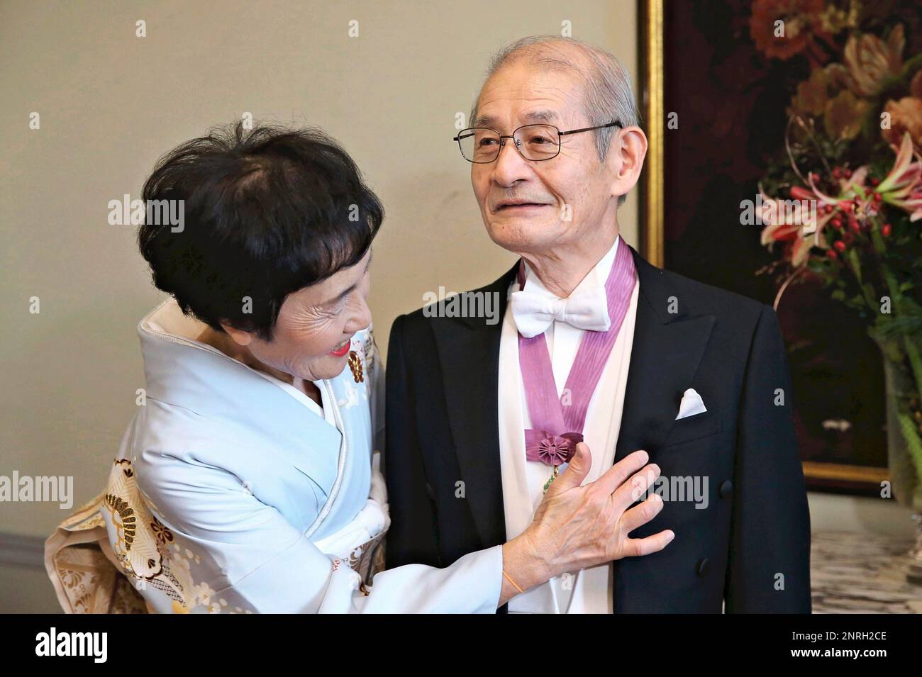 Japanese scientist Akira Yoshino, one of the three winners of 2019 ...