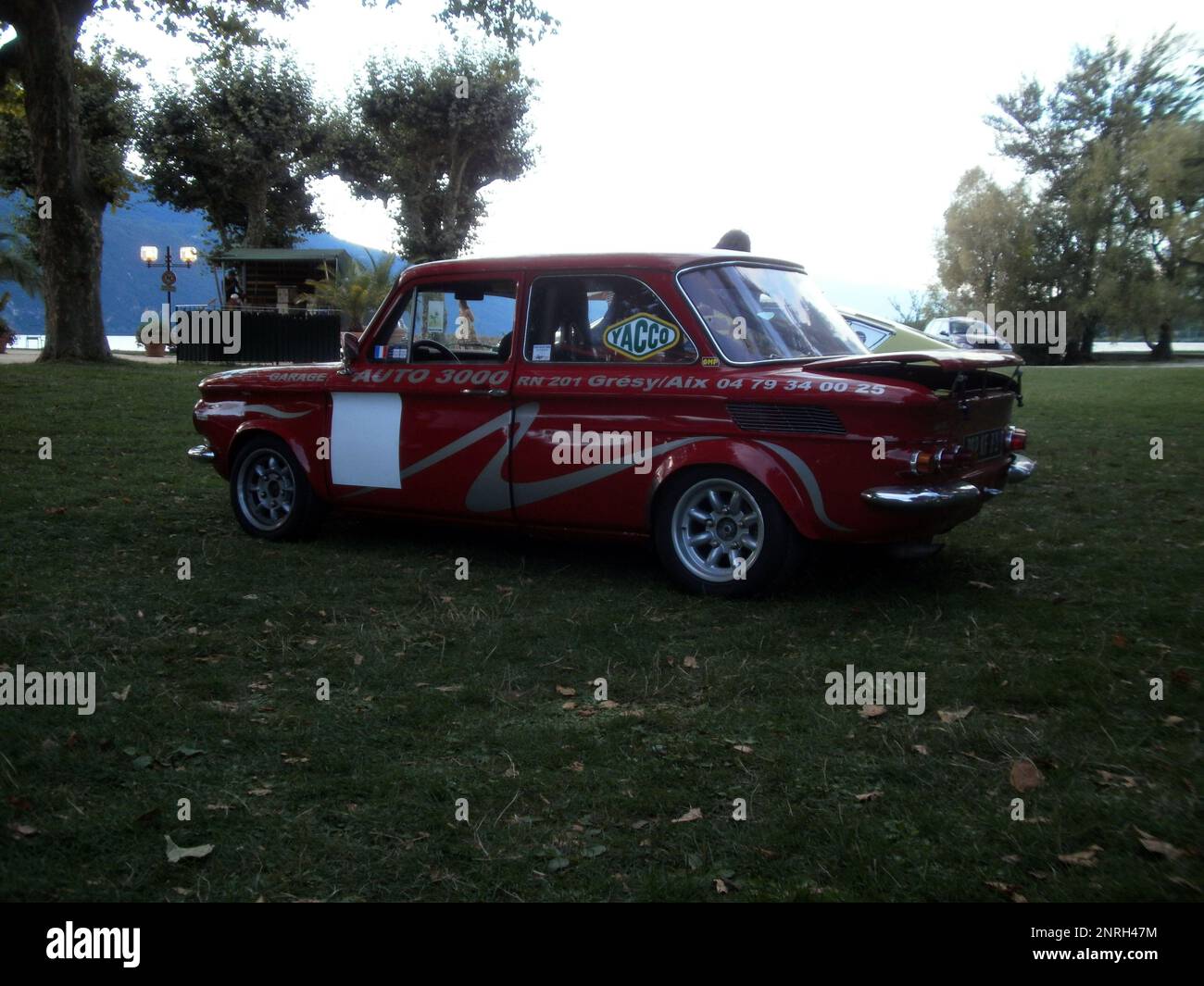 Aix-les-bains, France - August 29th 2010 : Public exhibition of classic ...