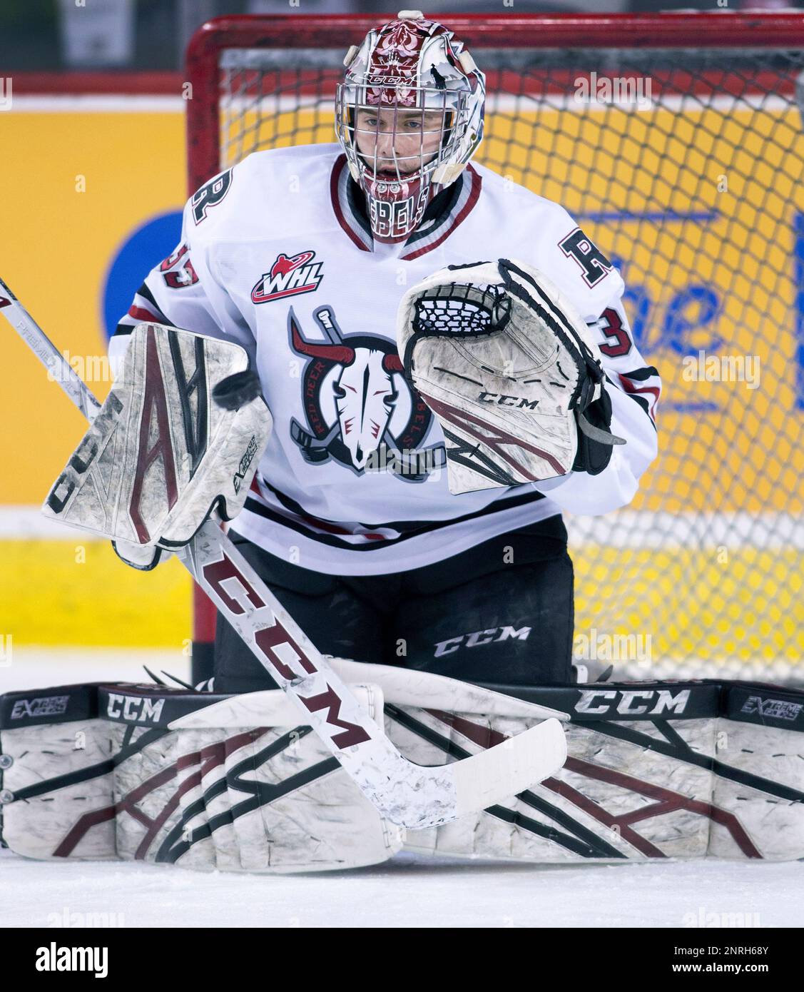 WHL (Western Hockey League) profile photo on Red Deer Rebels goalie ...