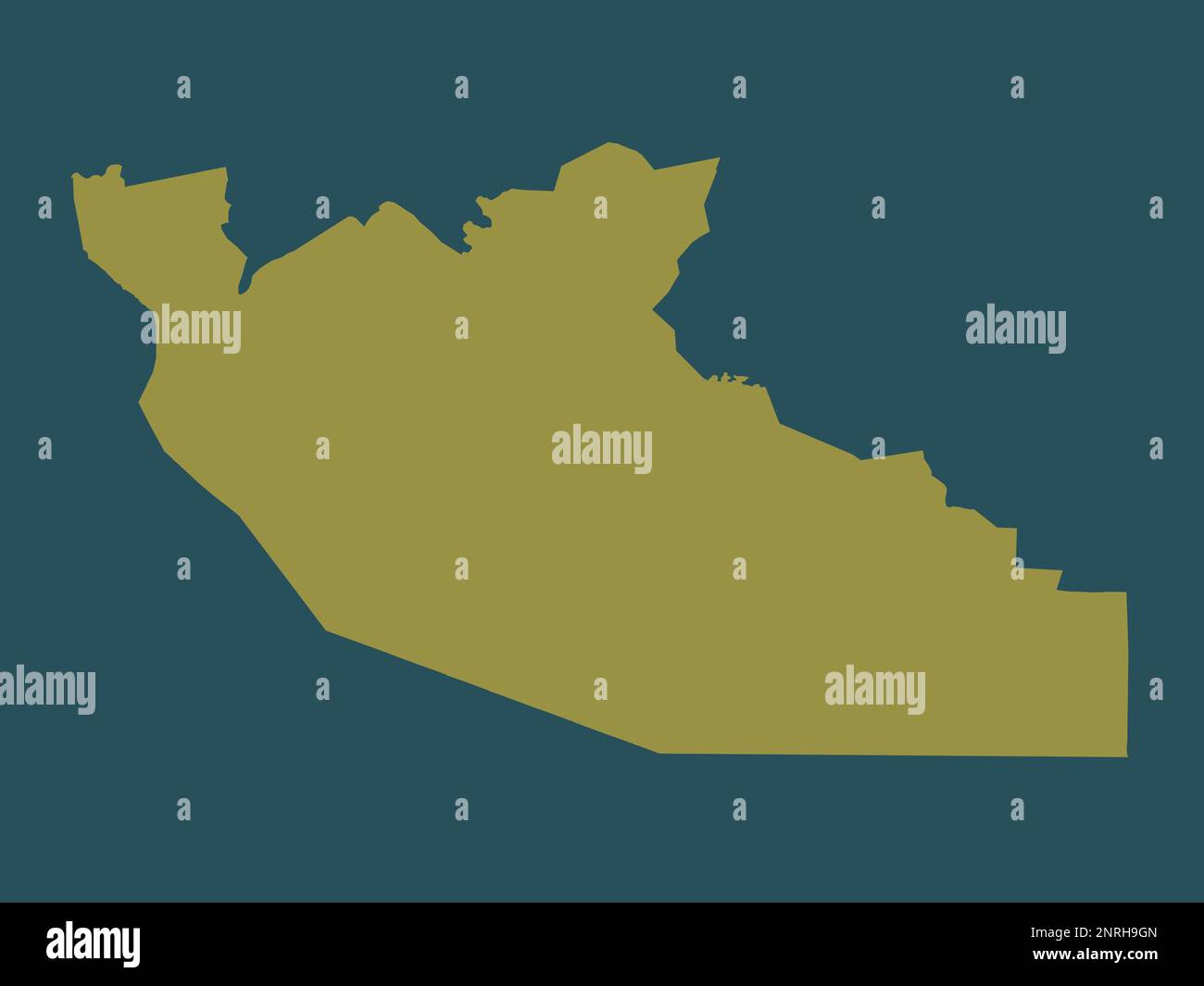 Shiselweni, district of Eswatini. Solid color shape Stock Photo - Alamy