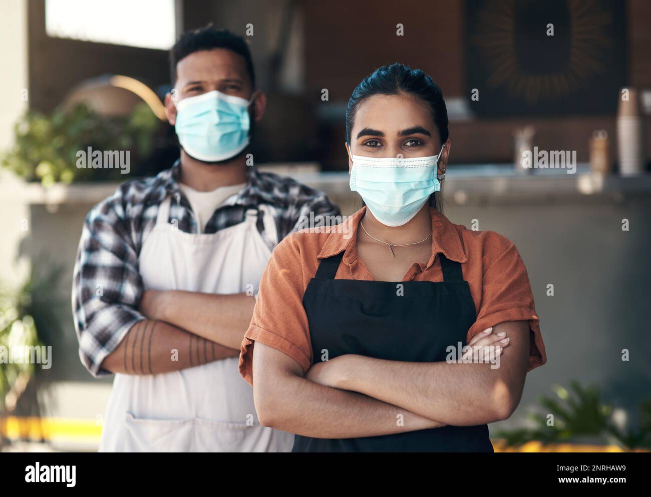 We have strict health protocols in place. two young restaurant owners ...