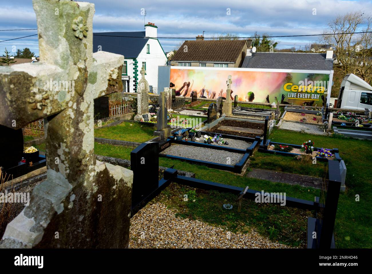 Ardara, County Donegal, Ireland. 27th February 2023. A supermarket ...