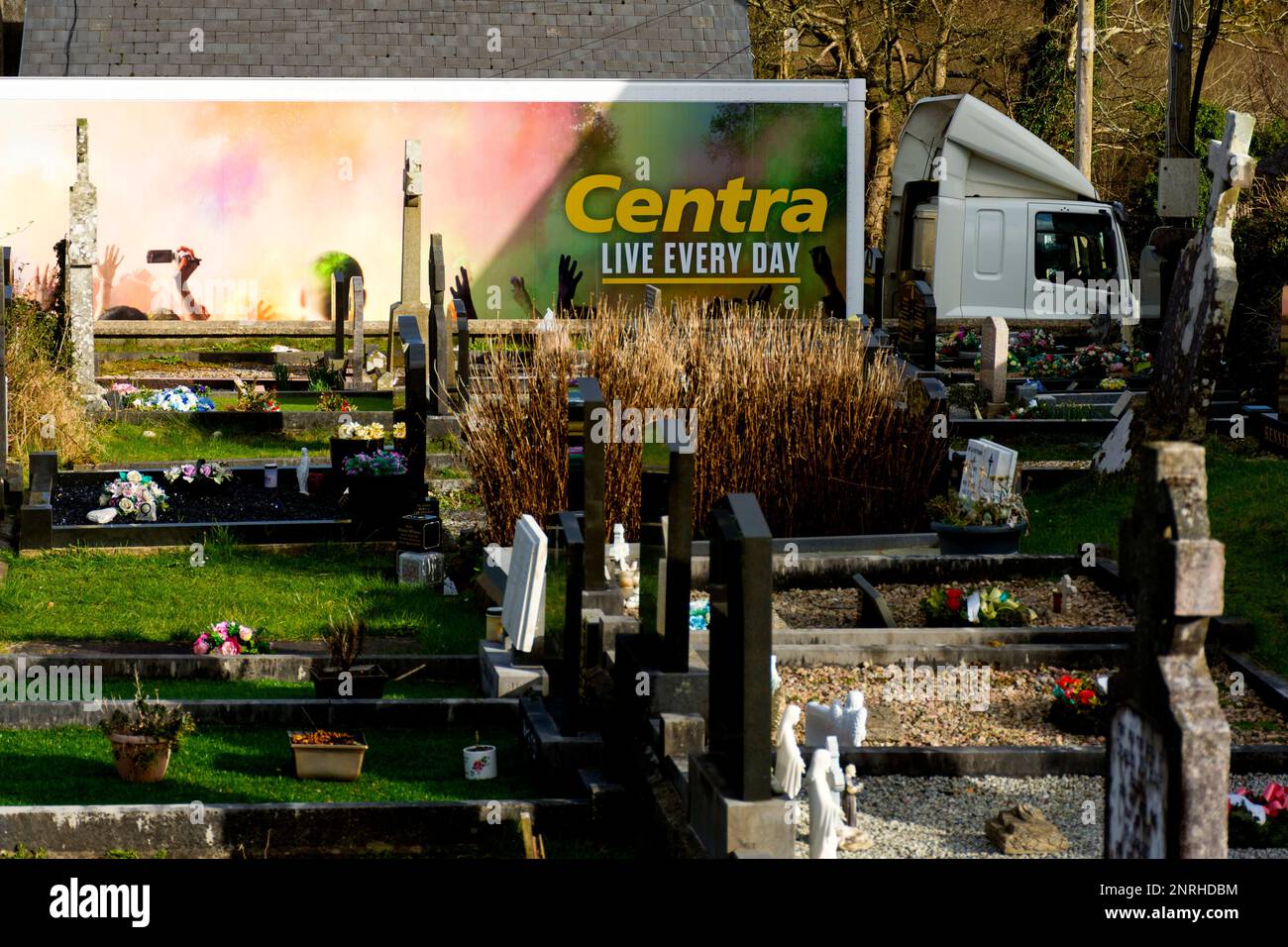 Ardara, County Donegal, Ireland. 27th February 2023. A supermarket ...