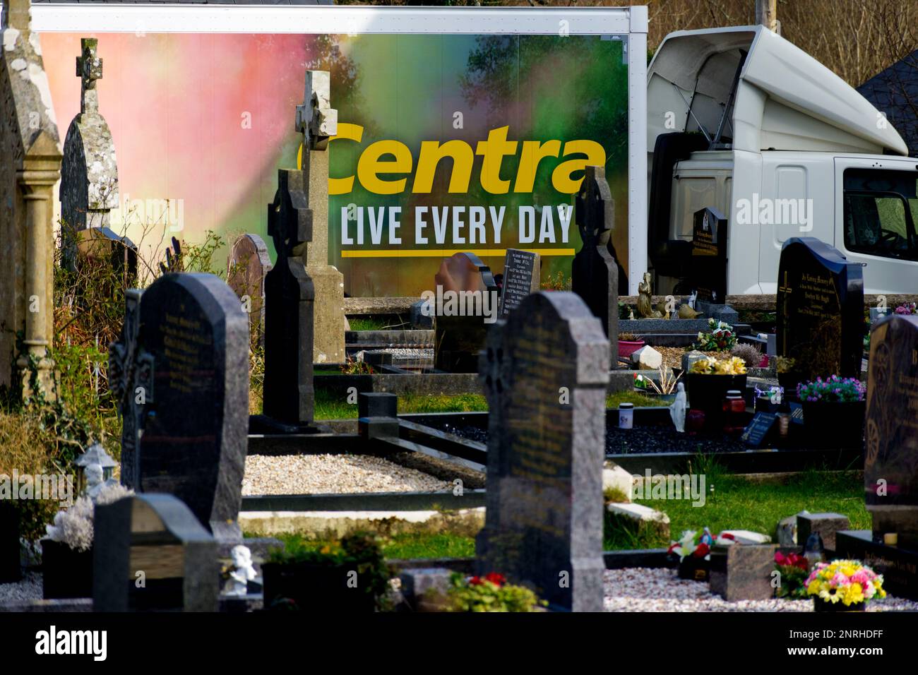 Ardara, County Donegal, Ireland. 27th February 2023. A supermarket ...
