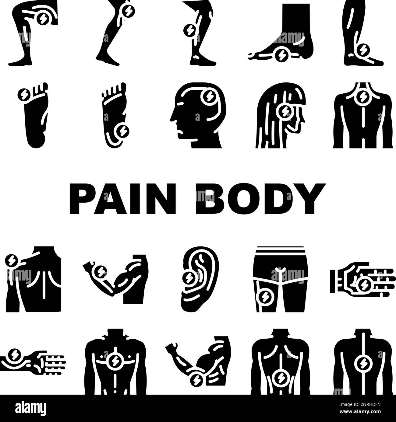 pain body ache medical joint icons set vector Stock Vector Image & Art ... pain body ache medical joint icons set vector Stock Vector Image & Art ...