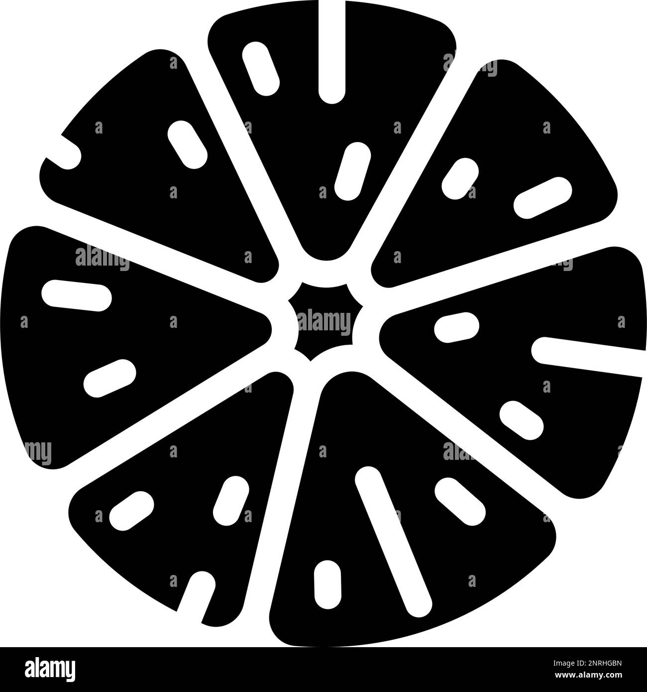 Tangerine mandarin peeled clementine Black and White Stock Photos ...