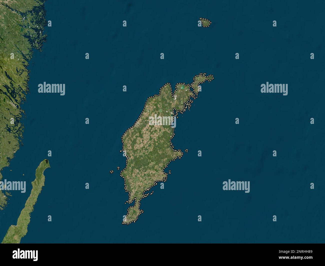 Gotland county map hi-res stock photography and images - Alamy