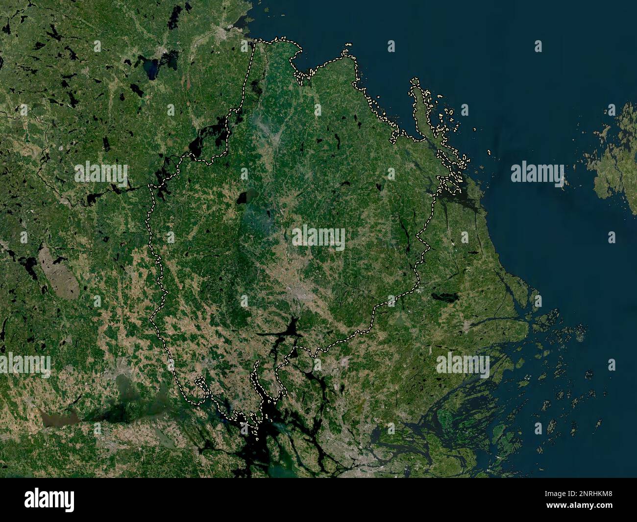 Map satellite geography sweden hi-res stock photography and images - Alamy