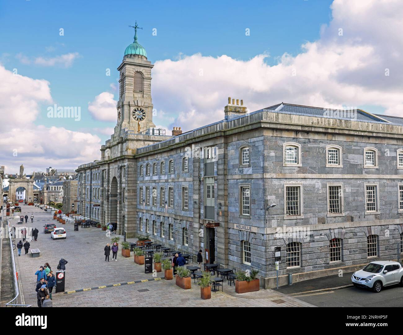 The Melville building at the Royal William Yard in Stonehouse Plymouth ...