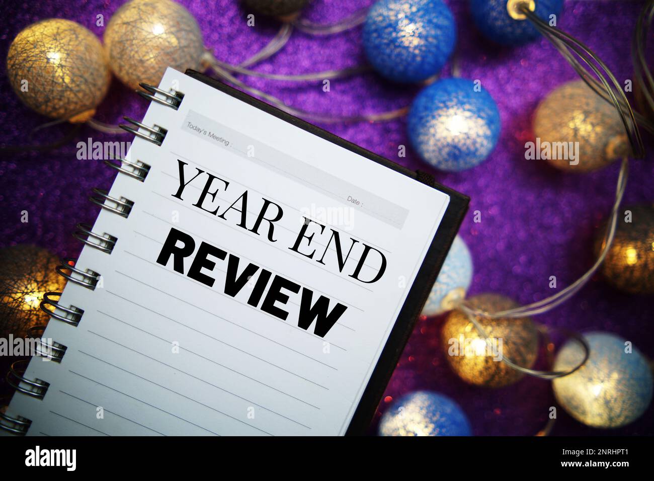 End of year review hi-res stock photography and images - Alamy