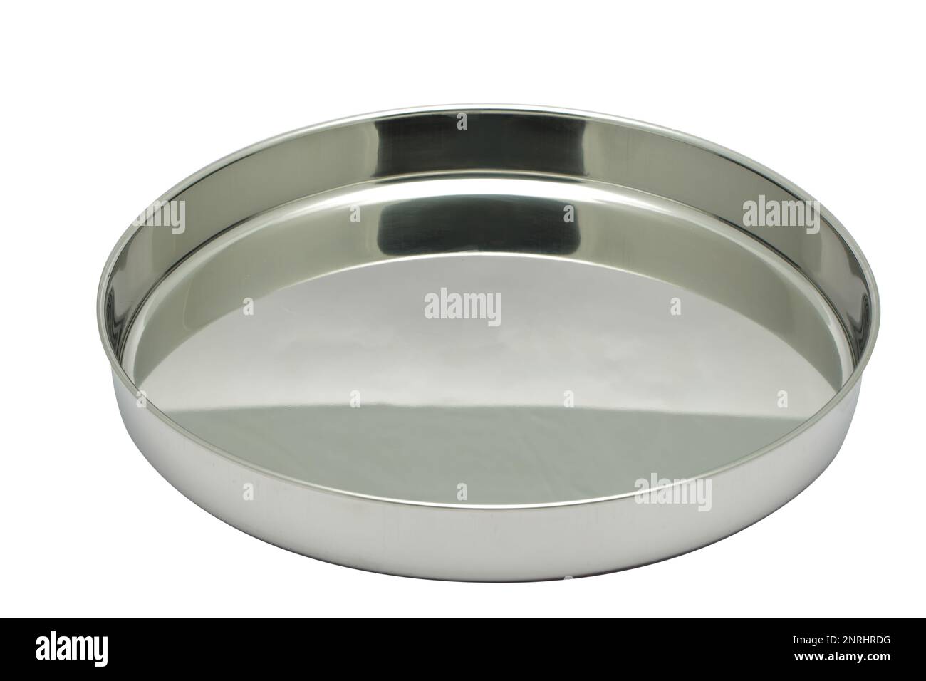 Steel utensils, isolated images of steel kitchen wares placed on white ...