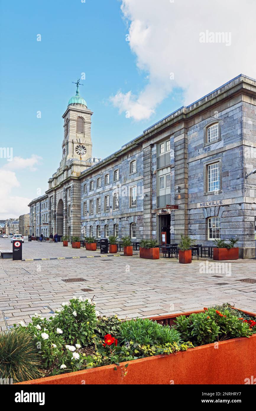The Melville building at the Royal William Yard in Stonehouse Plymouth ...