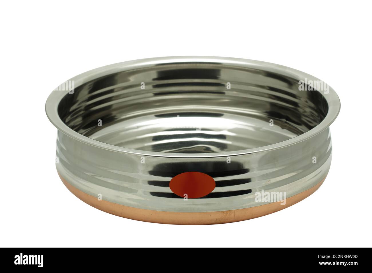 Steel utensils, isolated images of steel kitchen wares placed on white ...