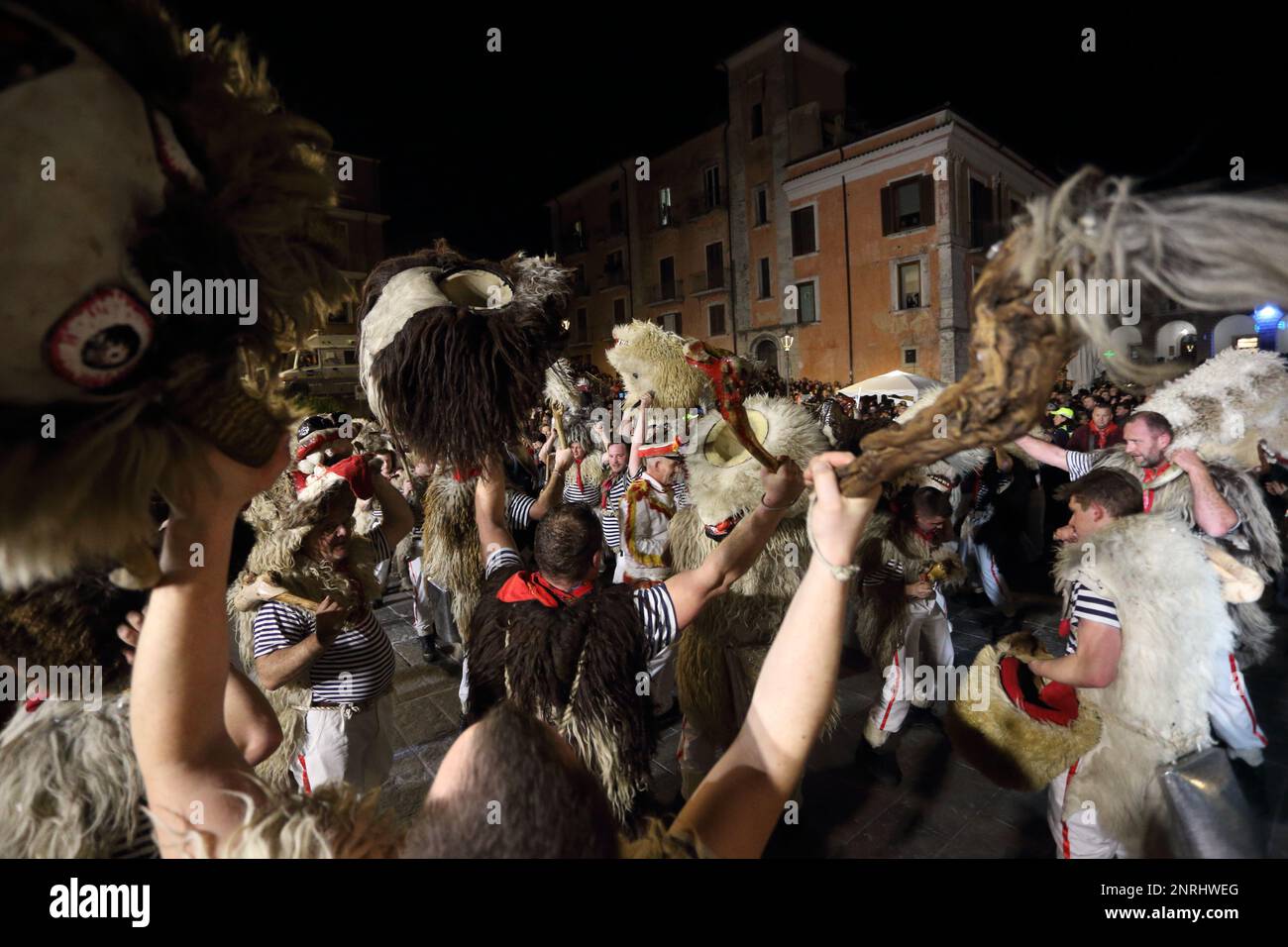 The Zvoncari (Viskovo, Croatia) at the European carnival of zoomorphic ...