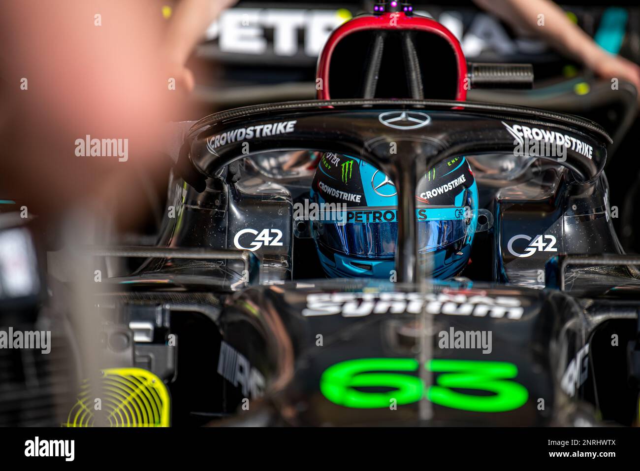 Mercedes amg f1 w14 hi-res stock photography and images - Alamy