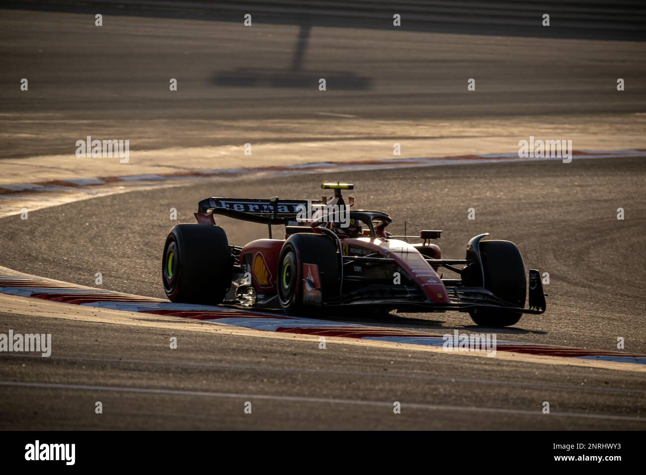 BAHRAIN INTERNATIONAL CIRCUIT, BAHRAIN - FEBRUARY 25: Carlos Sainz ...