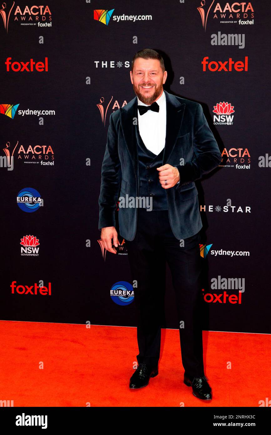 SYDNEY, AUSTRALIA - DECEMBER 04: Manu Feidel arrives for the 2019 AACTA ...