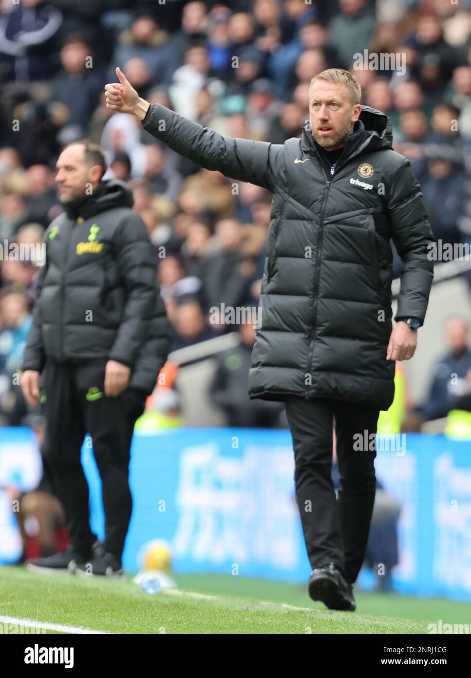 Chelsea manager Graham Potter during the English Premier League soccer ...