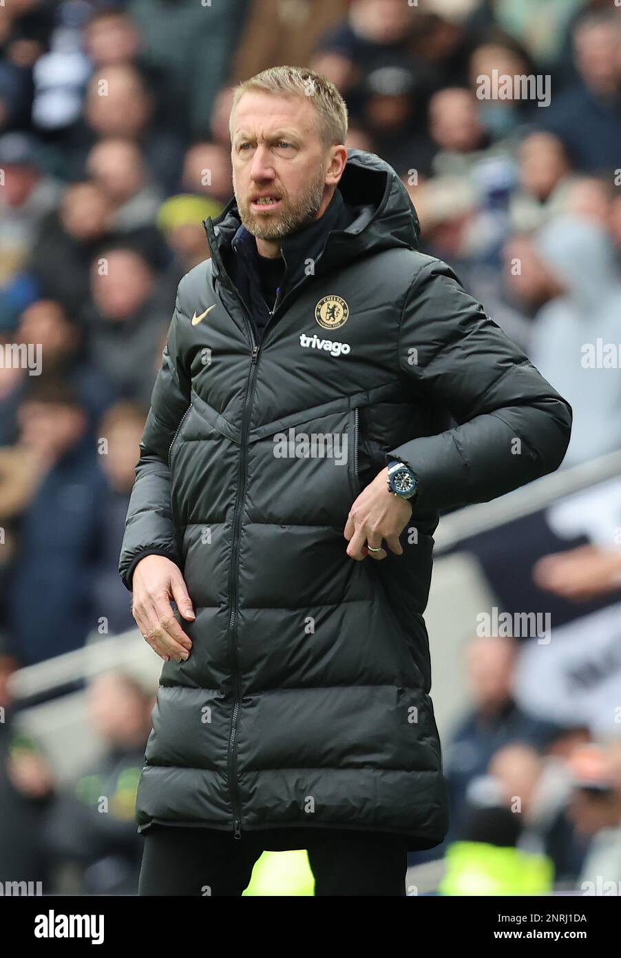 Chelsea manager Graham Potter during the English Premier League soccer ...
