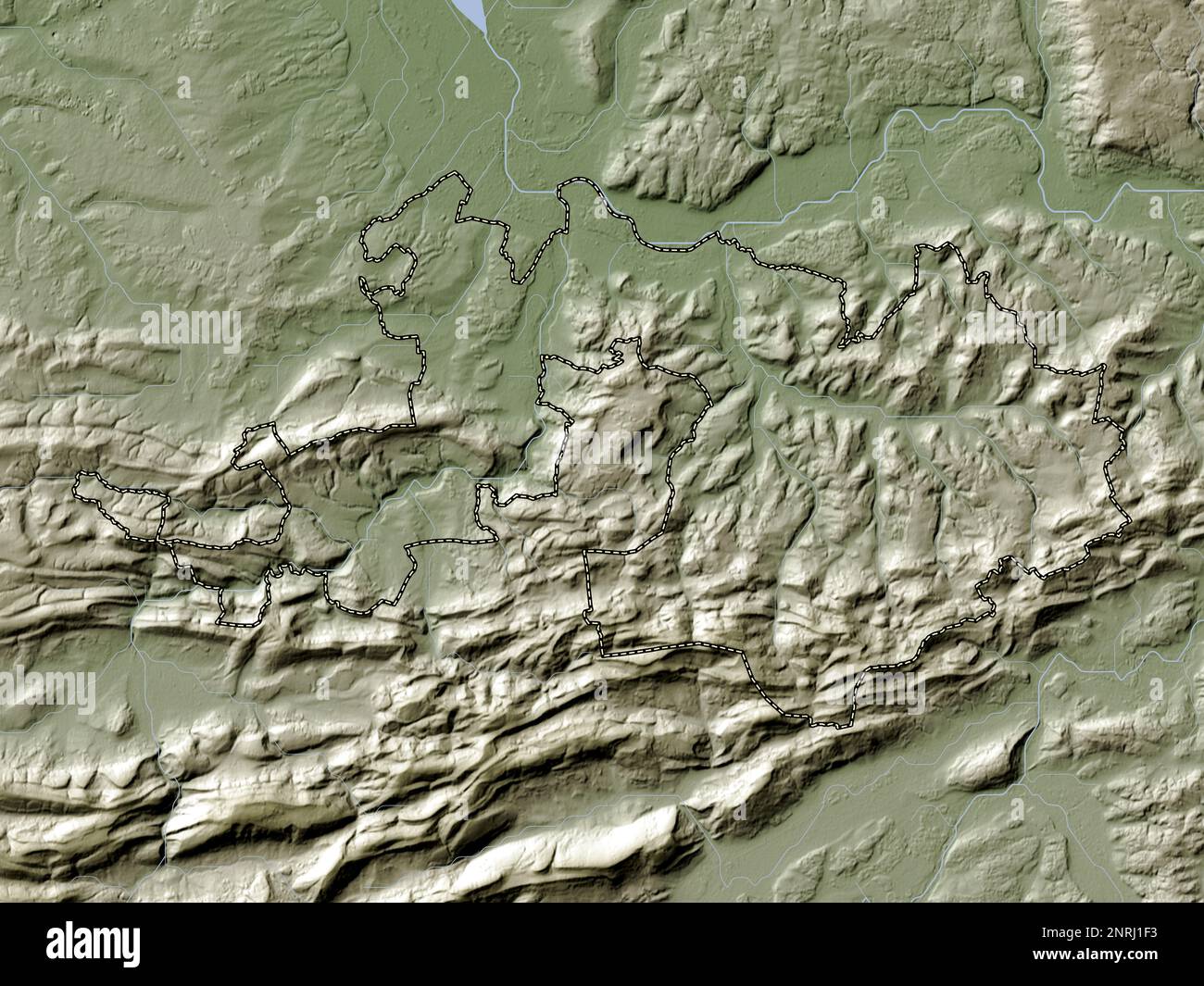 Basel-Landschaft, canton of Switzerland. Elevation map colored in wiki ...