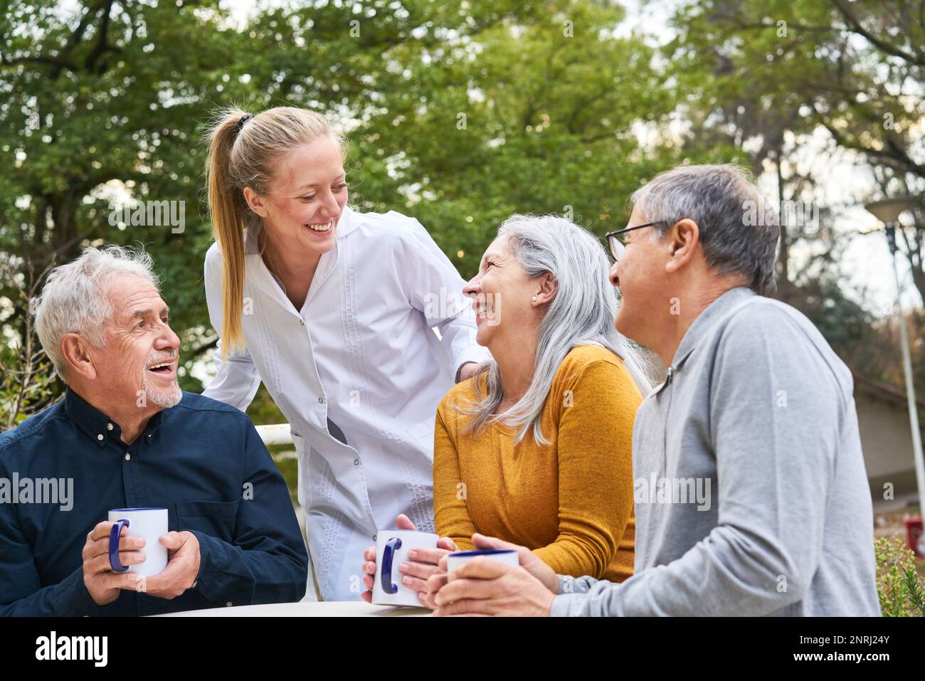 Happy nurse hi-res stock photography and images - Alamy