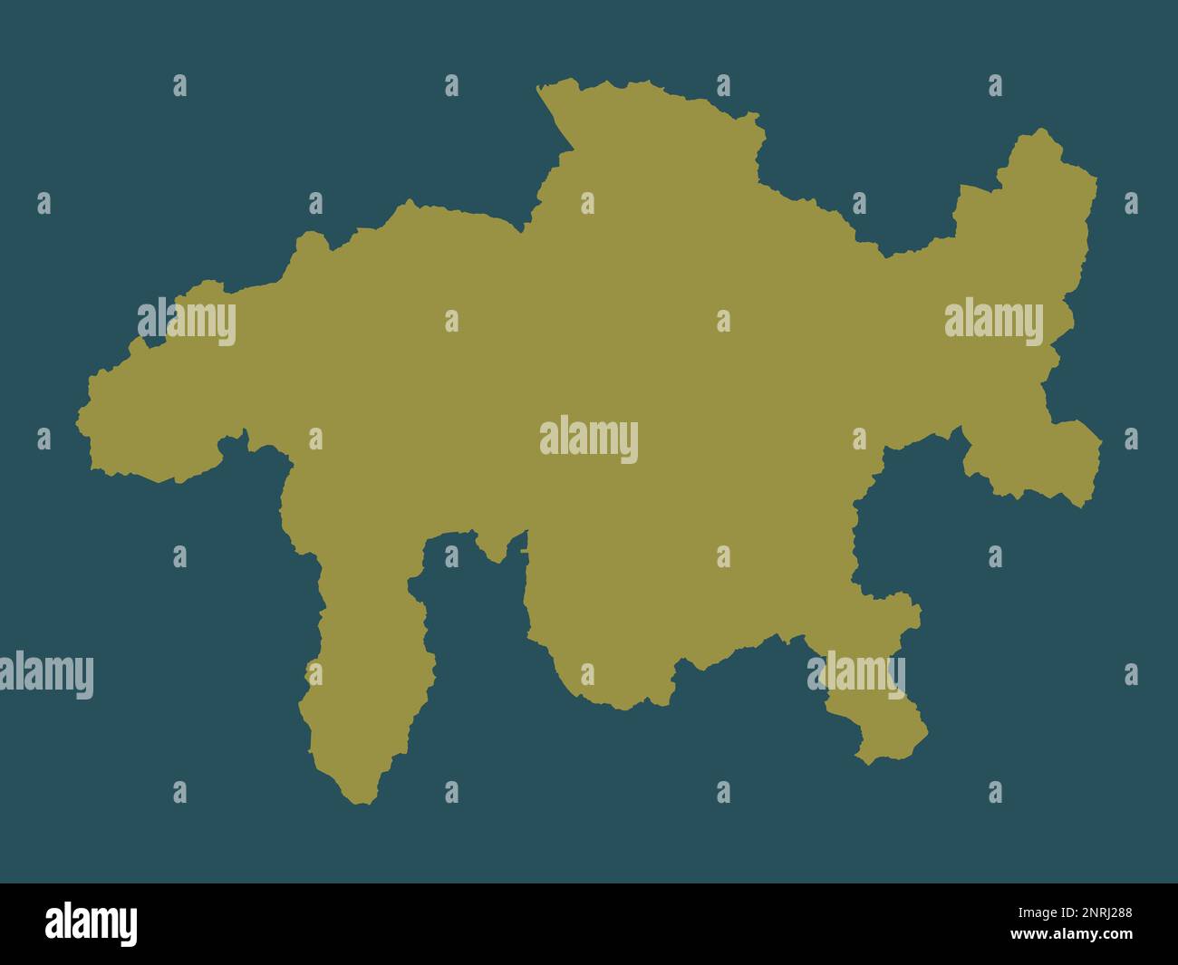 Graubunden outline map hi-res stock photography and images - Alamy