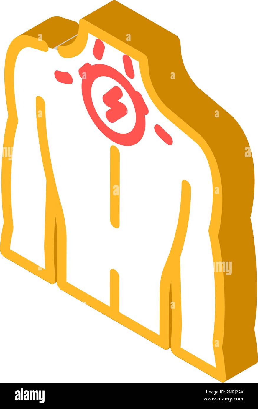 neck pain body ache isometric icon vector illustration Stock Vector ...