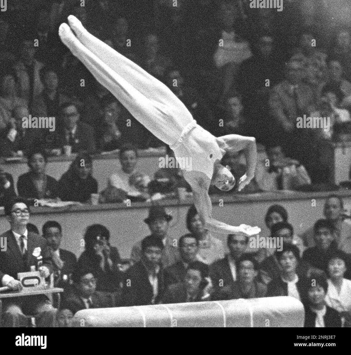 FILE: Japan's Haruhiro Yamashita performs Gymnastics Men's vault in ...