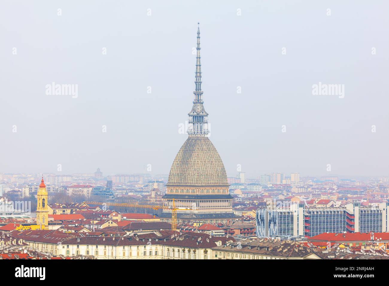 Mole Antonelliana in Turin Italy . Famous Italian architecture Stock ...