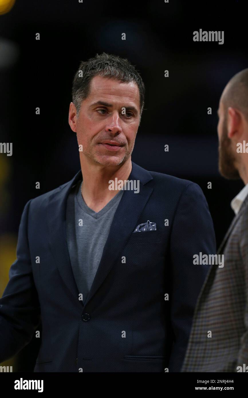 LOS ANGELES, CA - DECEMBER 01: Los Angeles Lakers general manager Rob ...