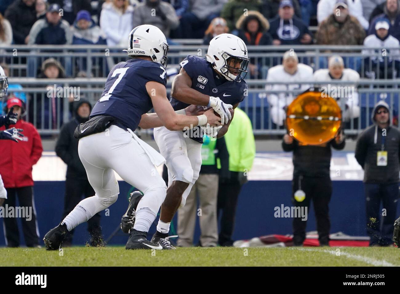 UNIVERSITY PARK, PA - NOVEMBER 30: Penn State Nittany Lions Quarterback ...
