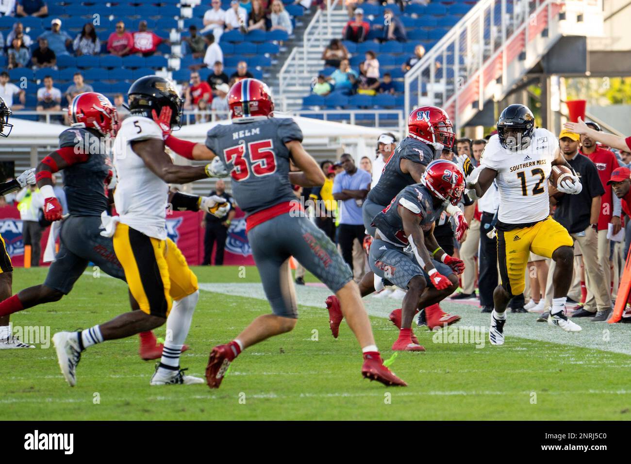 BOCA RATON, FL - NOVEMBER 30: Southern Mississippi Golden Eagles ...