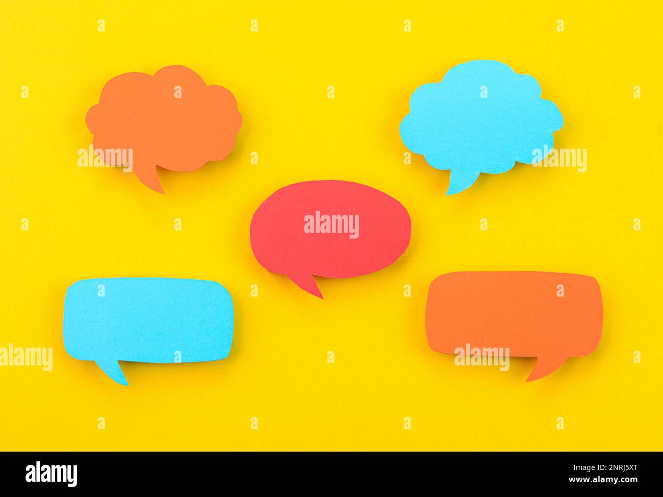 3d text message bubble hi-res stock photography and images - Alamy