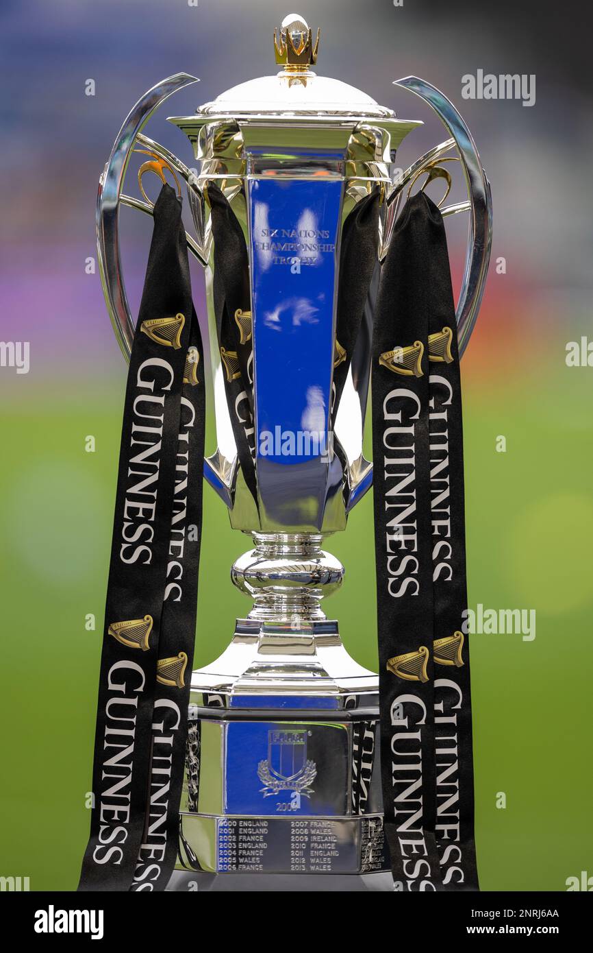 Six nations 2023 trophy hi-res stock photography and images - Alamy