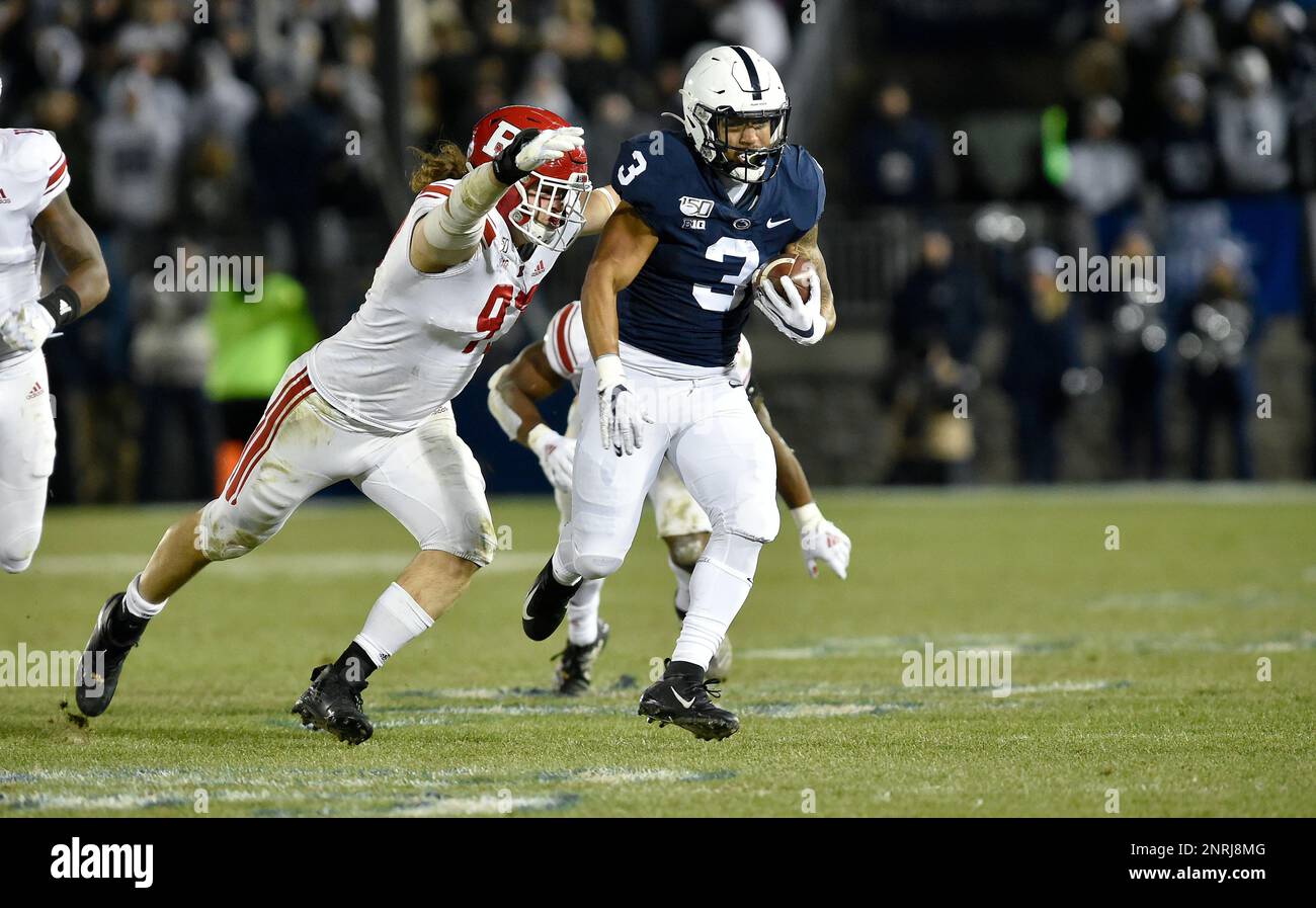 UNIVERSITY PARK, PA - NOVEMBER 30: Penn State RB Ricky Slade (3) runs ...