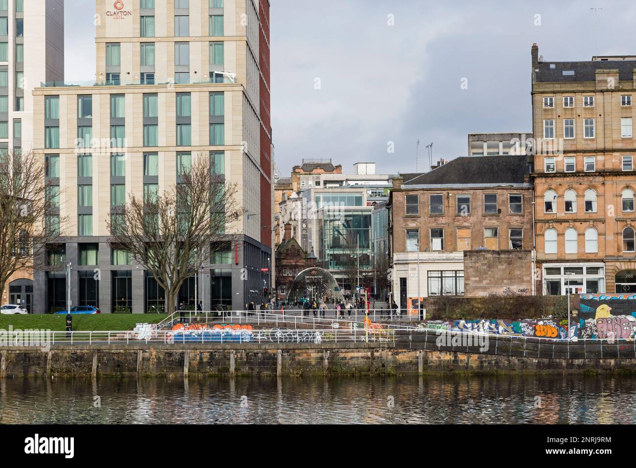 Saint st enoch enochs square hi-res stock photography and images - Alamy