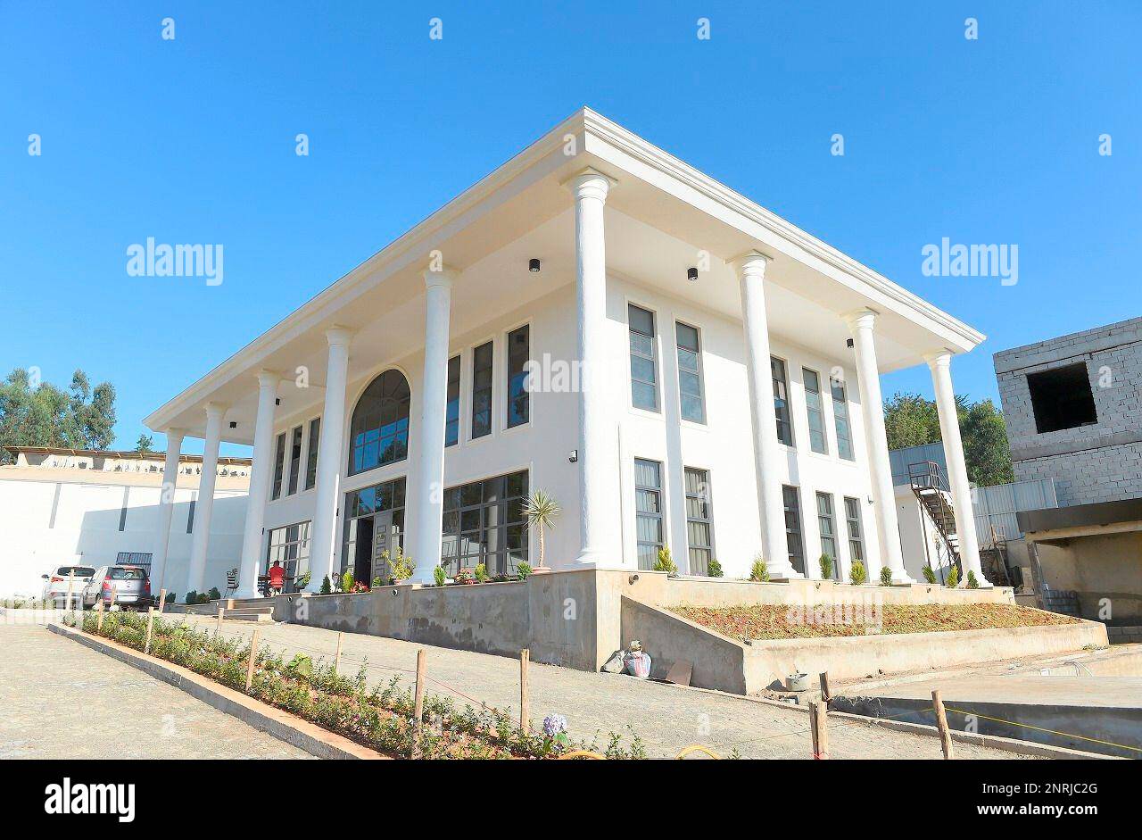 The home of Haile Gebrselassie in Addis Ababa, Ethiopia. (Jiro ...