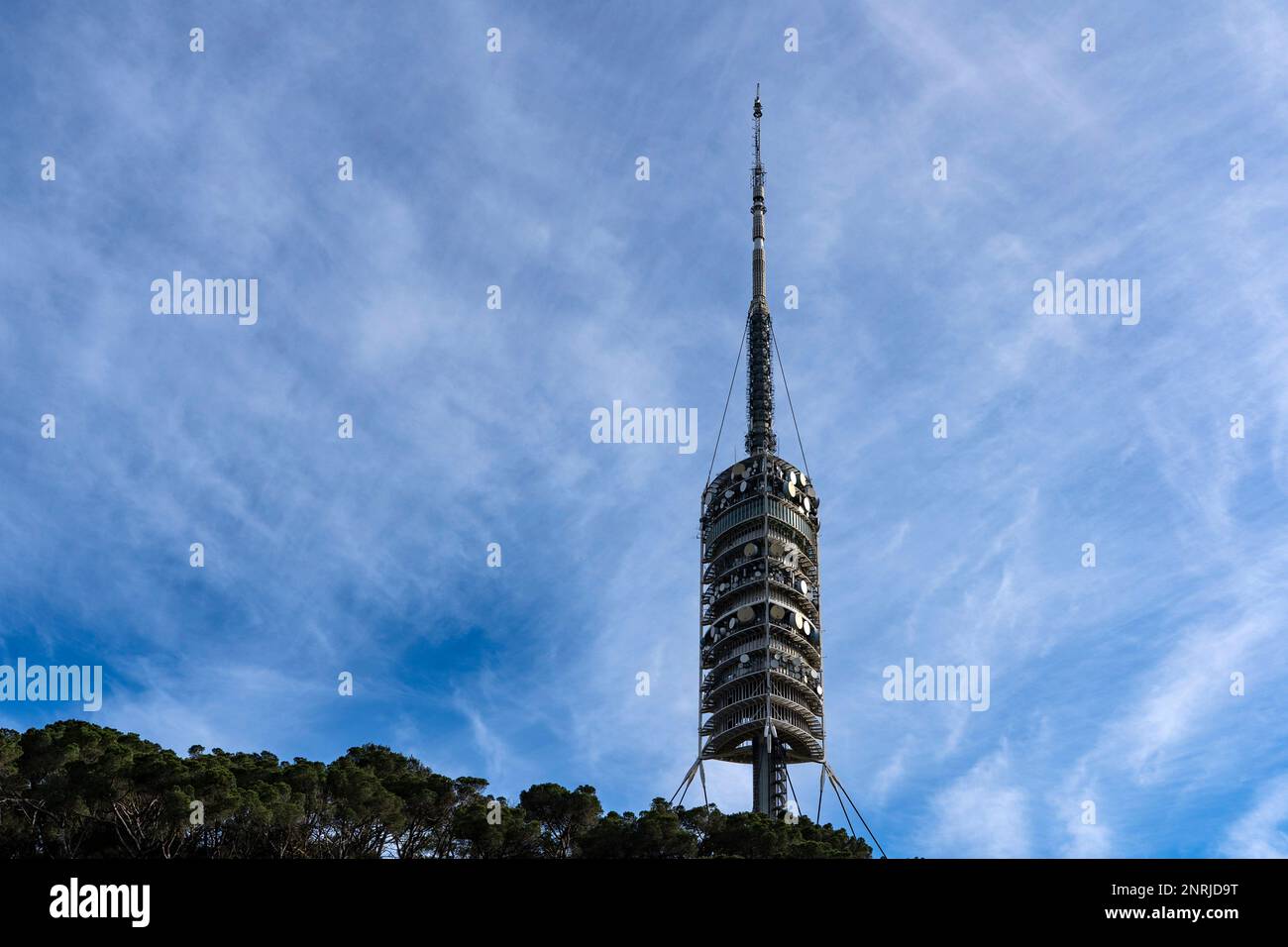 Norman Foster designed Torre de Collserola Communications Tower ...
