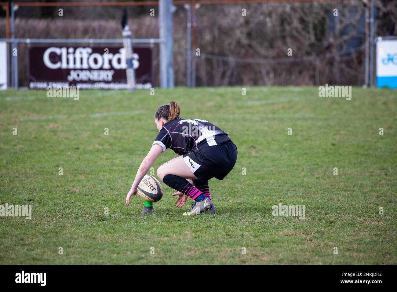 Camborne RFC play Cornish all blacks, Launceston 56/0 Stock Photo - Alamy