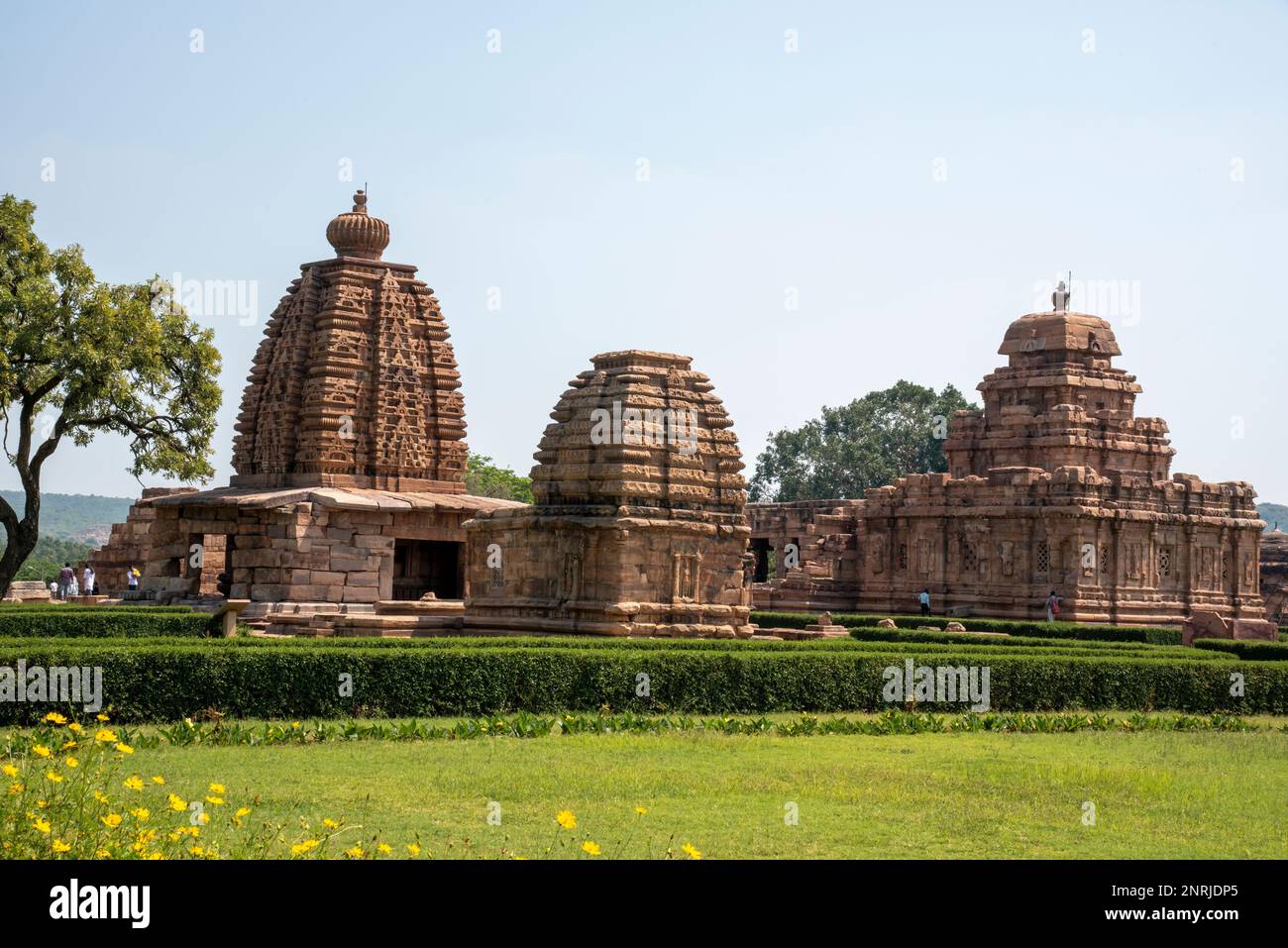 'Pattadakal, also called Raktapura,is a complex of Hindu temples built ...