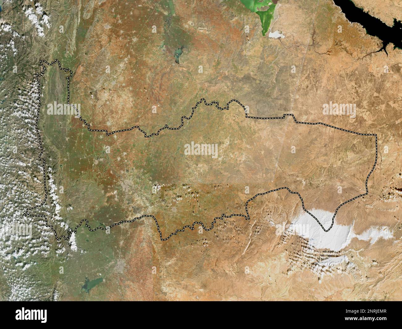 Hamah, province of Syria. High resolution satellite map Stock Photo - Alamy