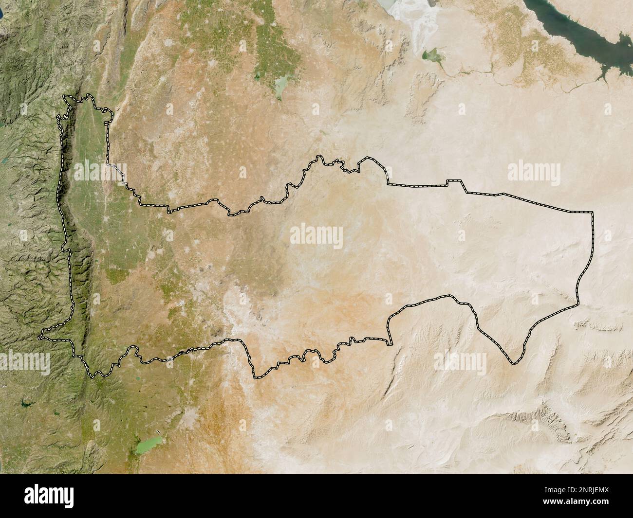 Hamah, province of Syria. Low resolution satellite map Stock Photo - Alamy
