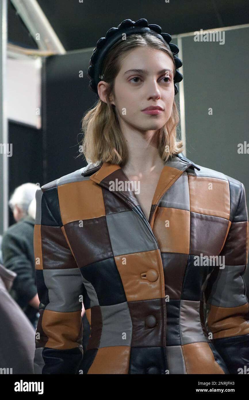 The backstage of Budapest Select at Milan Fashion Week 2023 is a ...