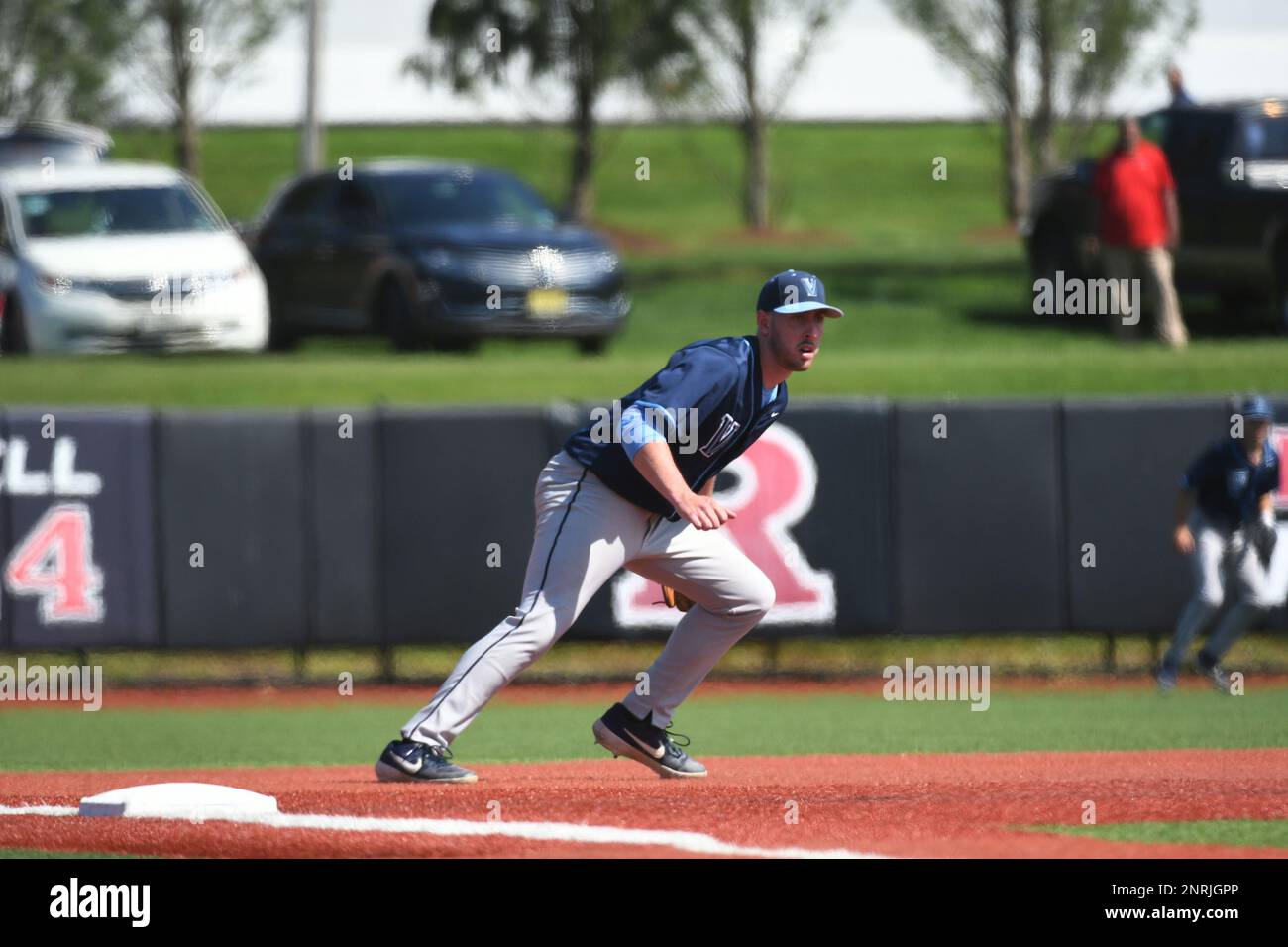 Villanova University Wildcats infielder John Heilenbach (7) during game ...